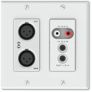 Attero Tech by Q-SYS - unDX2IO+ | Dante