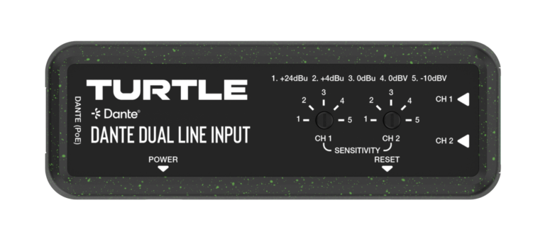 Dante 2CH Analog Line Input Adapter | Dante